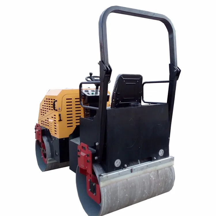 Hydraulic Drive 2 Ton Weight Of Concrete Road Roller Compactor Machine ...