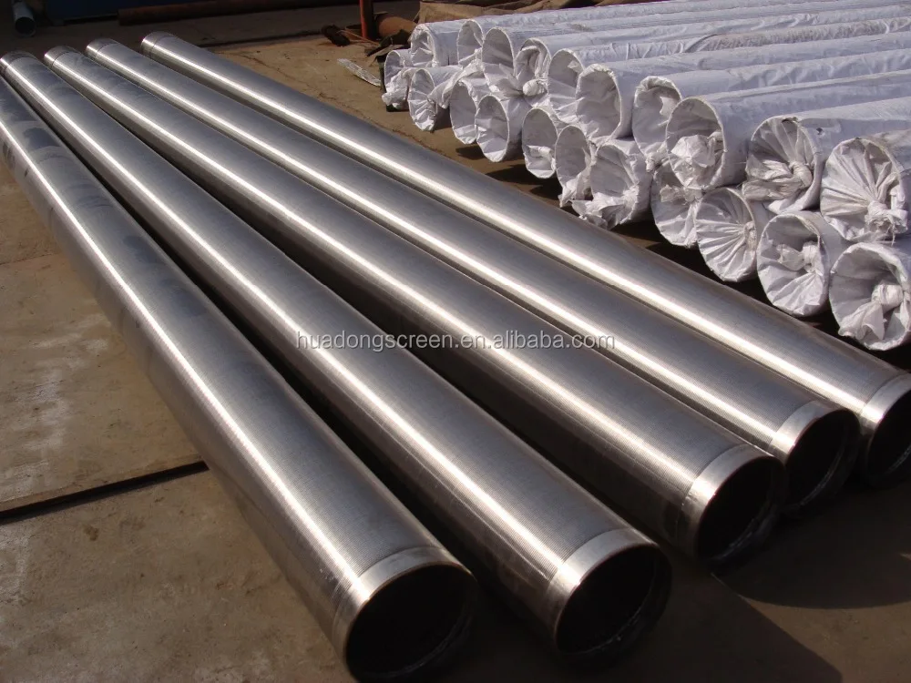 Dss 2205 Borewell Sand Pipe/casing Filter Pipe For Water Rig ...