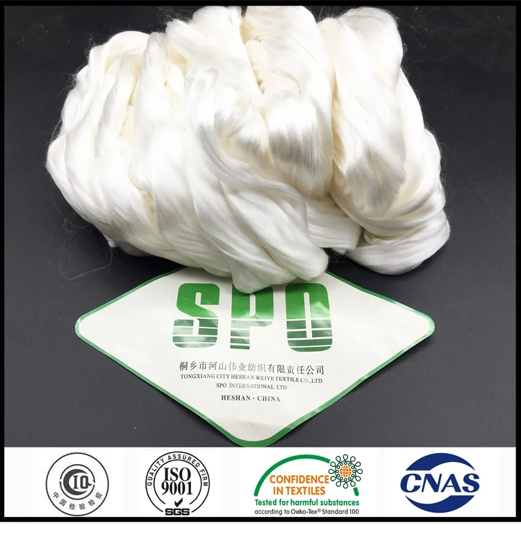 Top Grade Mulberry Silk Sliver Fiber From Spo - Buy Silk Fiber,Silk ...