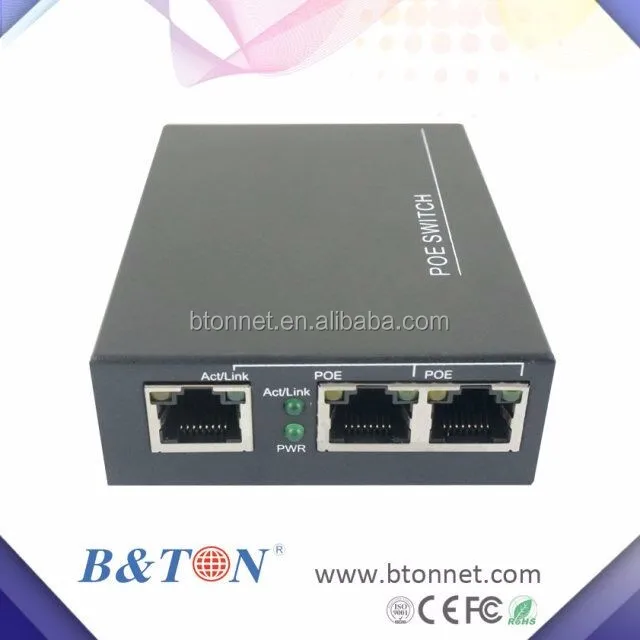 Best Poe Switch Gigabit 2 Ports Poe+1 Uplink Utp/fiber Ports - Buy Best ...
