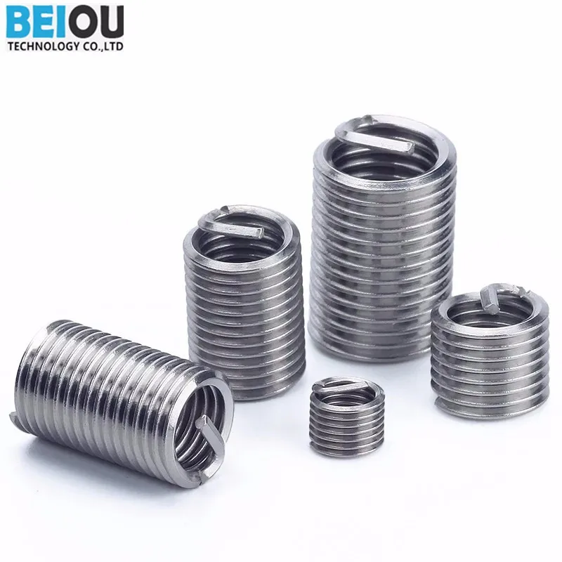 Fasteners For Spring Steel Coil Insert M9*1.25 Thread Insert Used In ...