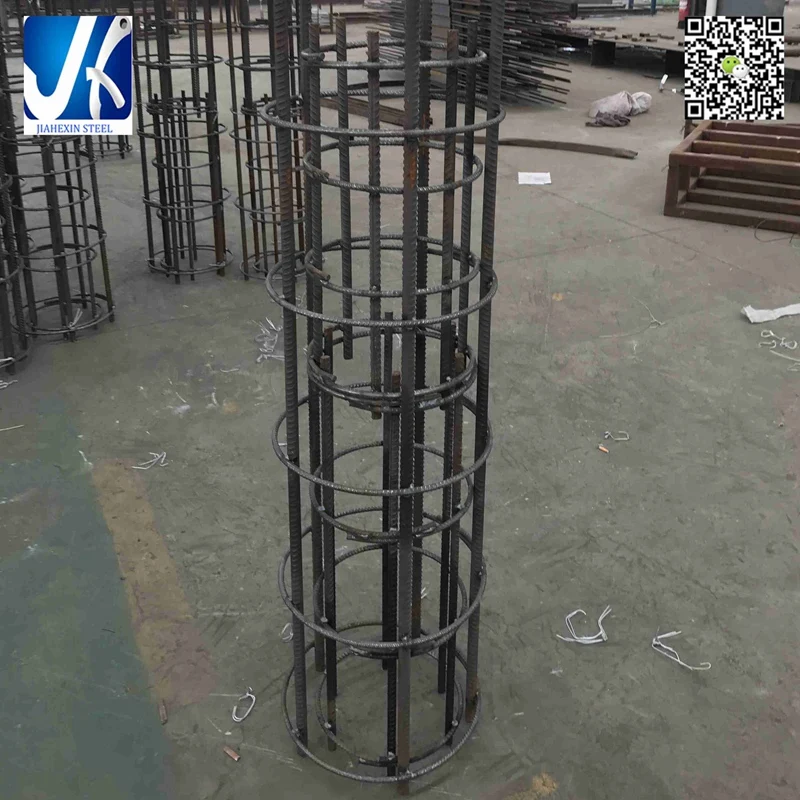 Prefabricated Welded Reinforcement Rebar Cages for Structural Steel ...