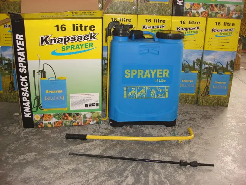 20 Liter Agriculture Hand Manual Yellow Knapsack Sprayer For ...