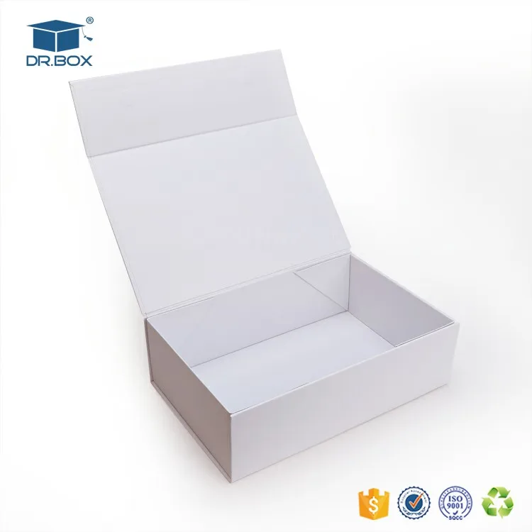 Luxury White Apparel Boxes/white Box Packaging/magnetic Paper Clothes ...