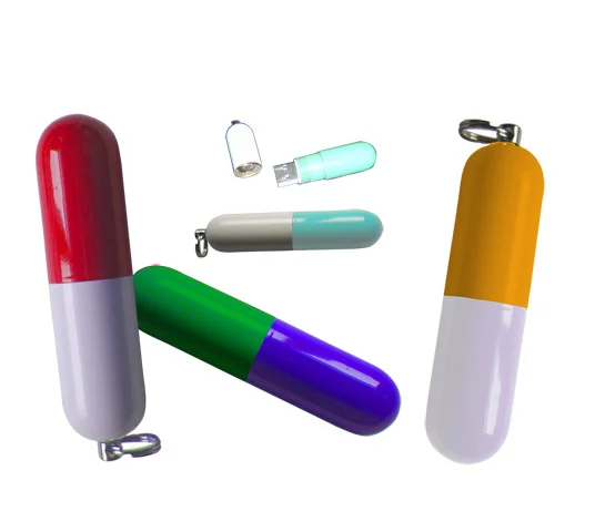 USB Pill - 32GB Memory Stick with Rope for Promotions