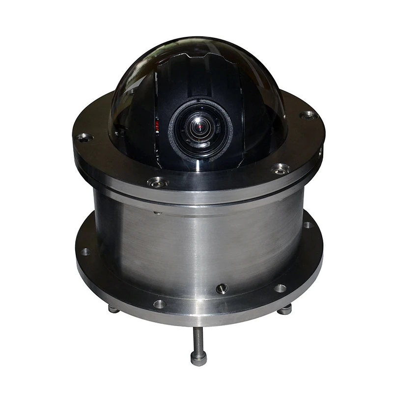 100M Underwater 10X Optical Zoom PTZ IP Camera 1080P POE