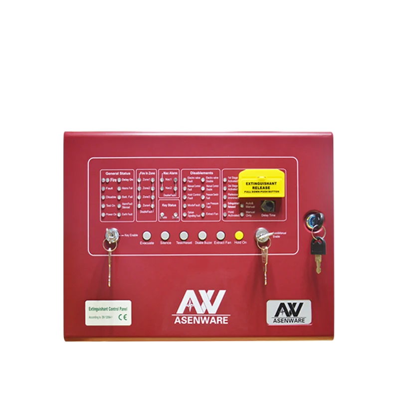 Conventional Fire Alarm & FM200 Fire Suppression Control Panel