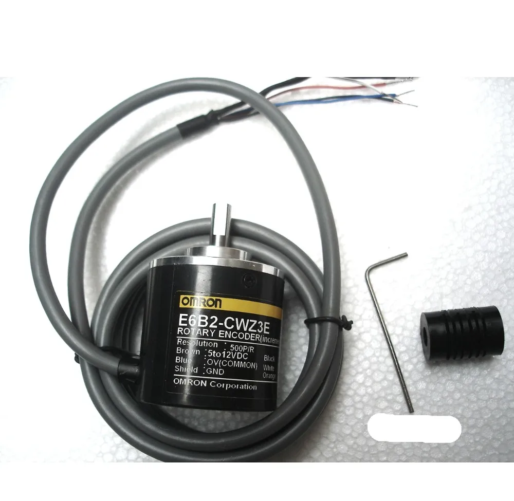 Original New Omron Encoder E6b2-cwz3e 10p/r~2000p/r Shaft Optical ...