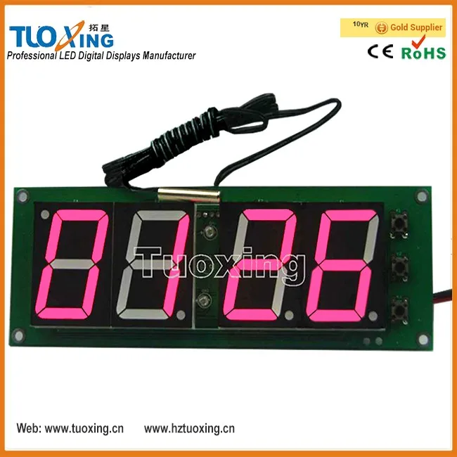 1.5 Inch Led Small Digital Bus Clock - Buy Bus Clock,Digital Bus Clock ...