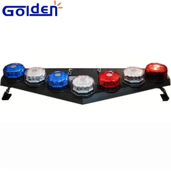 48inch V Shape Red Blue Police Emergency Vehicle Strobe Warning ...