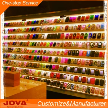 Modern Handphone Accessories Kiosk Stand Phone Display Showcase ...