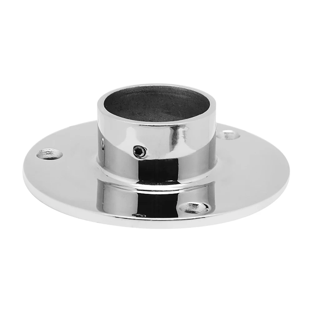 Fl-01,Stainless Steel Round Base Plate For Railing Post - Buy Stainless ...