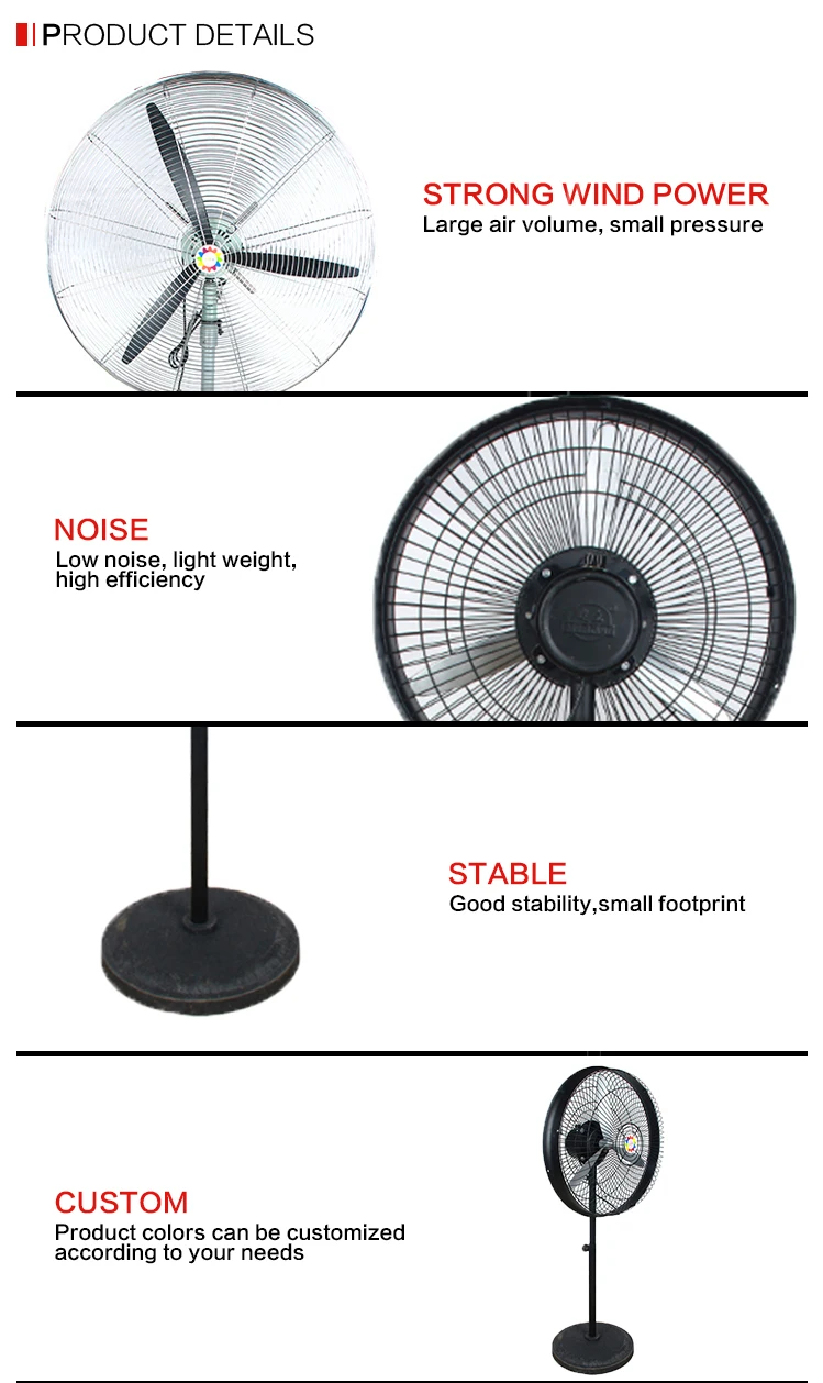 China Cheap Big 16inch 12 16 18 24 Inch 16" Strong Force Windy Aluminum ...