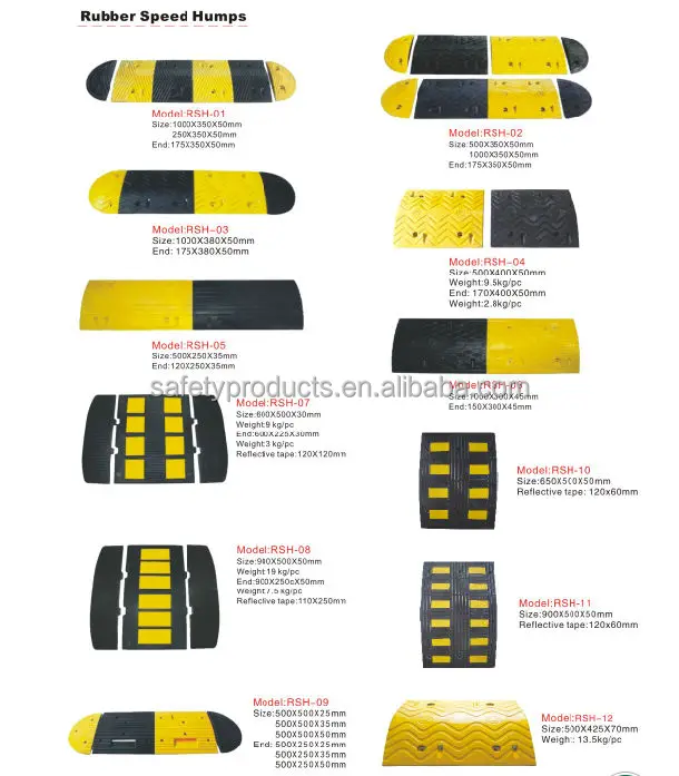 Road Safety Speed Bumpers - Buy Safety Speed Bumpers,Road Speed Bumpers ...