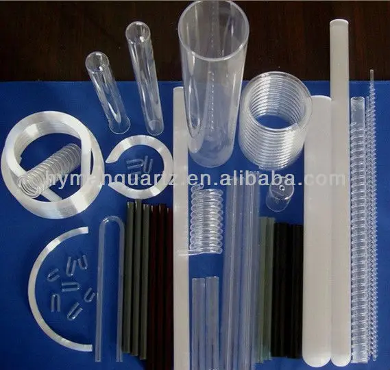 Transparent Quartz Helical Glass Tube,Quartz Coil Tube,Quartz Spiral ...