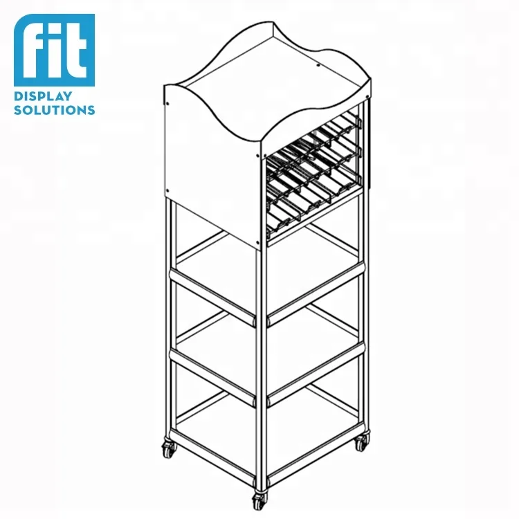 Soft Drink Display Rack - Multi Functional & Lightweight