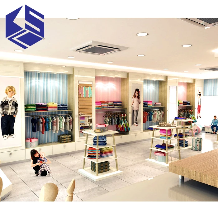 Modern Clothing Shop Cash Counter Design - Stylish & Functional