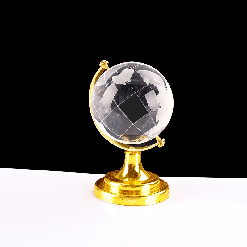 60mm Crystal Globe - Customized Gift for Sports Fans
