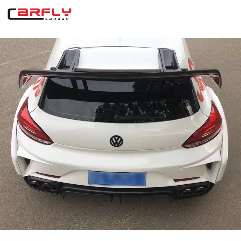 Aspec Style Carbon Fiber Rear Wing Spoilers for Scirocco