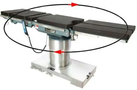 Ultra-tabletop 180 Degree Rotation Surgical Operating Table For ...