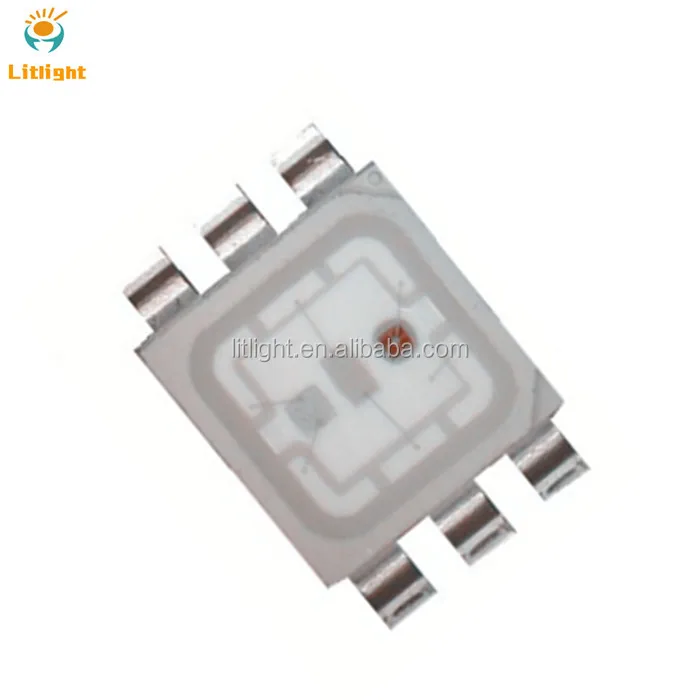 High Power RGB LED - 1.5W SMD 5074 Full Color PLCC-6