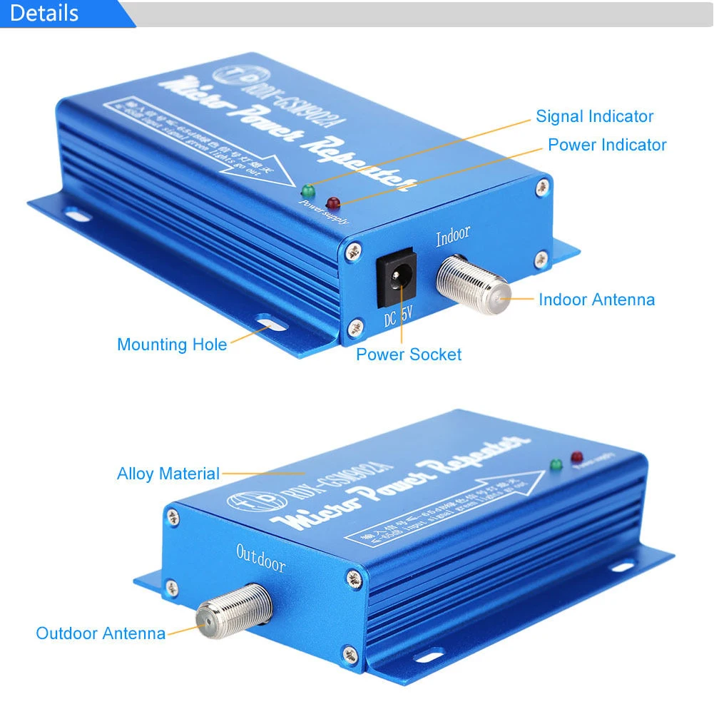 Mobile Signal Amplifier - GSM Repeater 902A 900mhz Booster