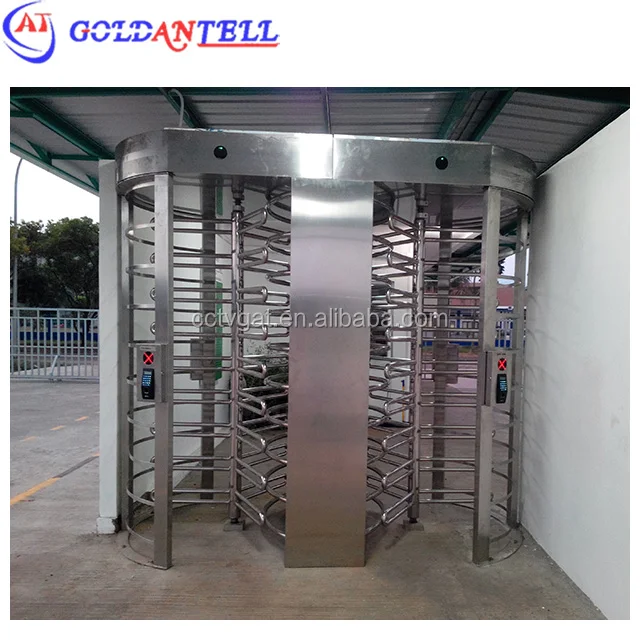 3 Wing Full-Height Single Turnstile - Football Stadium Price