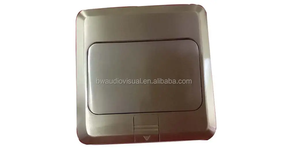 Stainless Steel Pop Up Floor Socket Rj45 / Electrical Power Ground ...