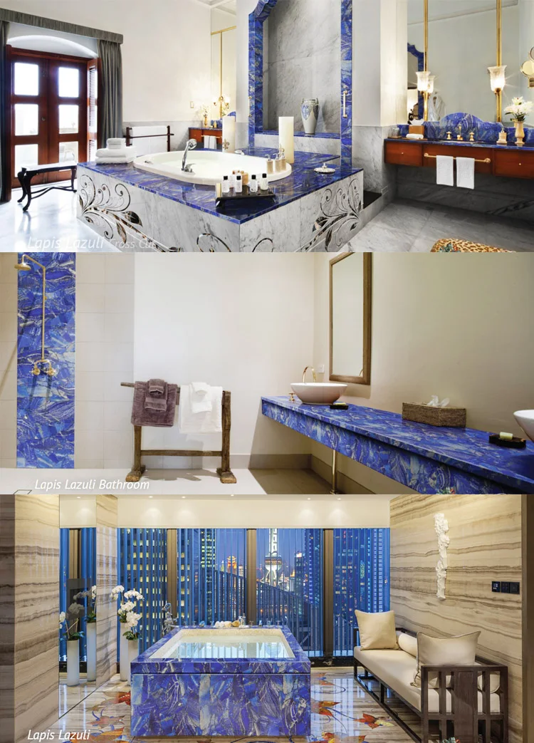 Lapis Marble - Exquisite Blue Precious Stone Tiles
