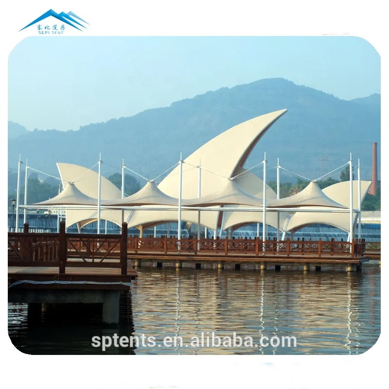 Steel Frame Material Architectural Membranes Tent House
