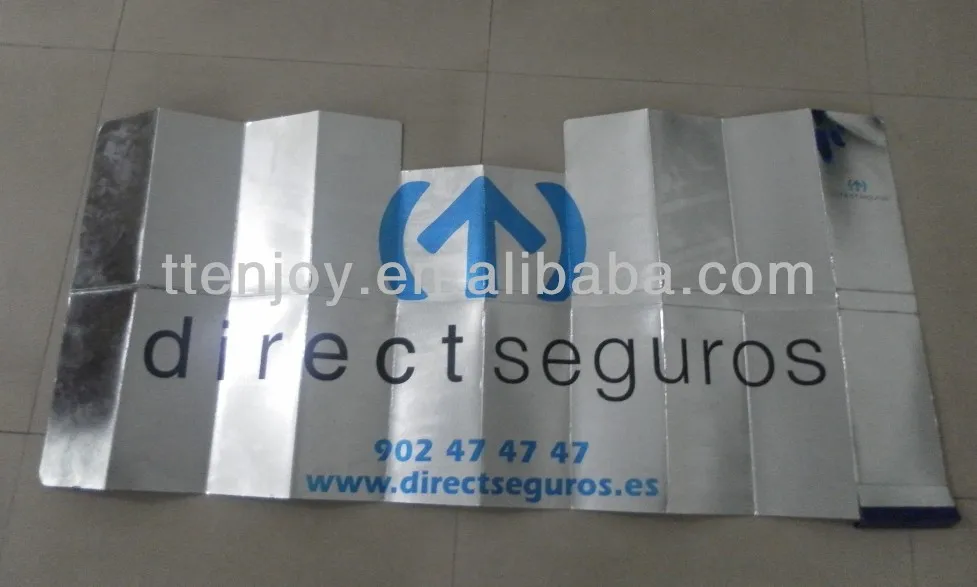 Custom Design Cardboard Car Sunshade,Cardboard Sunshade - Buy Foldable ...