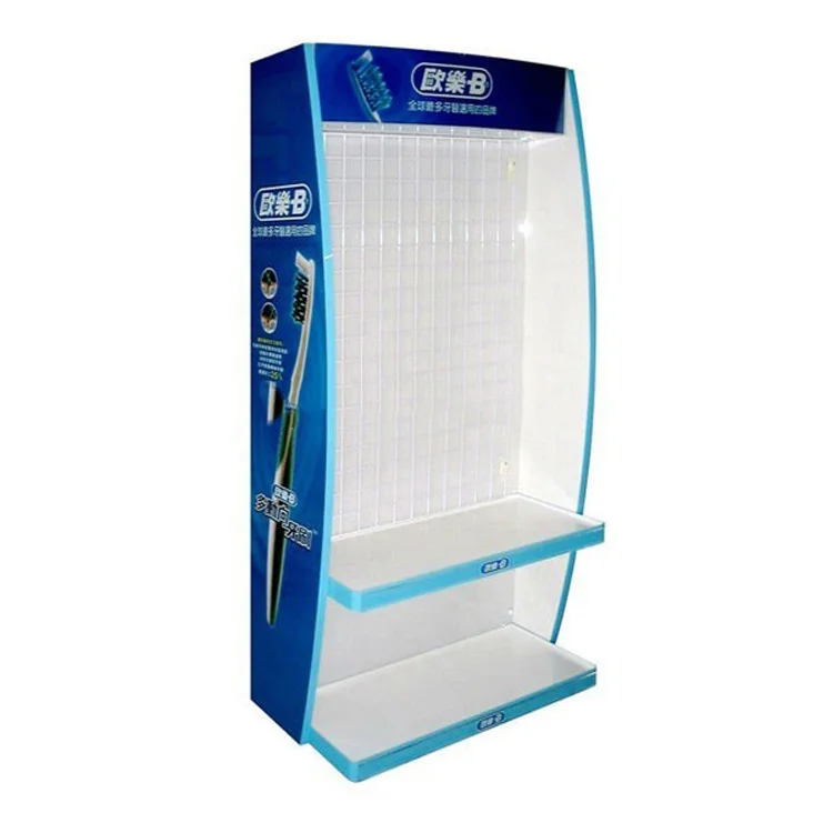 Floor Standing Pvc Foam Shelf/Hot Style Toothpaste Pos Display Shelf ...