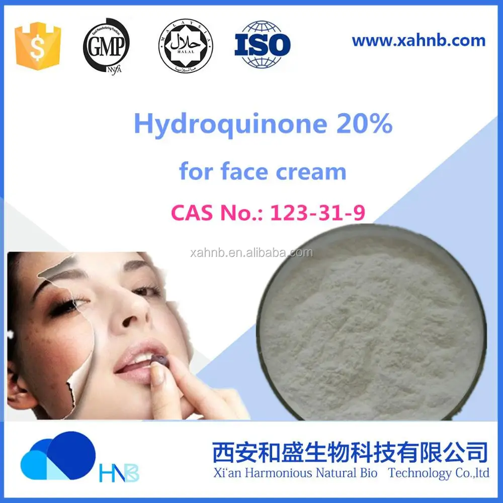 Hnb Supply Top Quality 99% Hydroquinone Cream Hydroquinone Powder - Buy ...