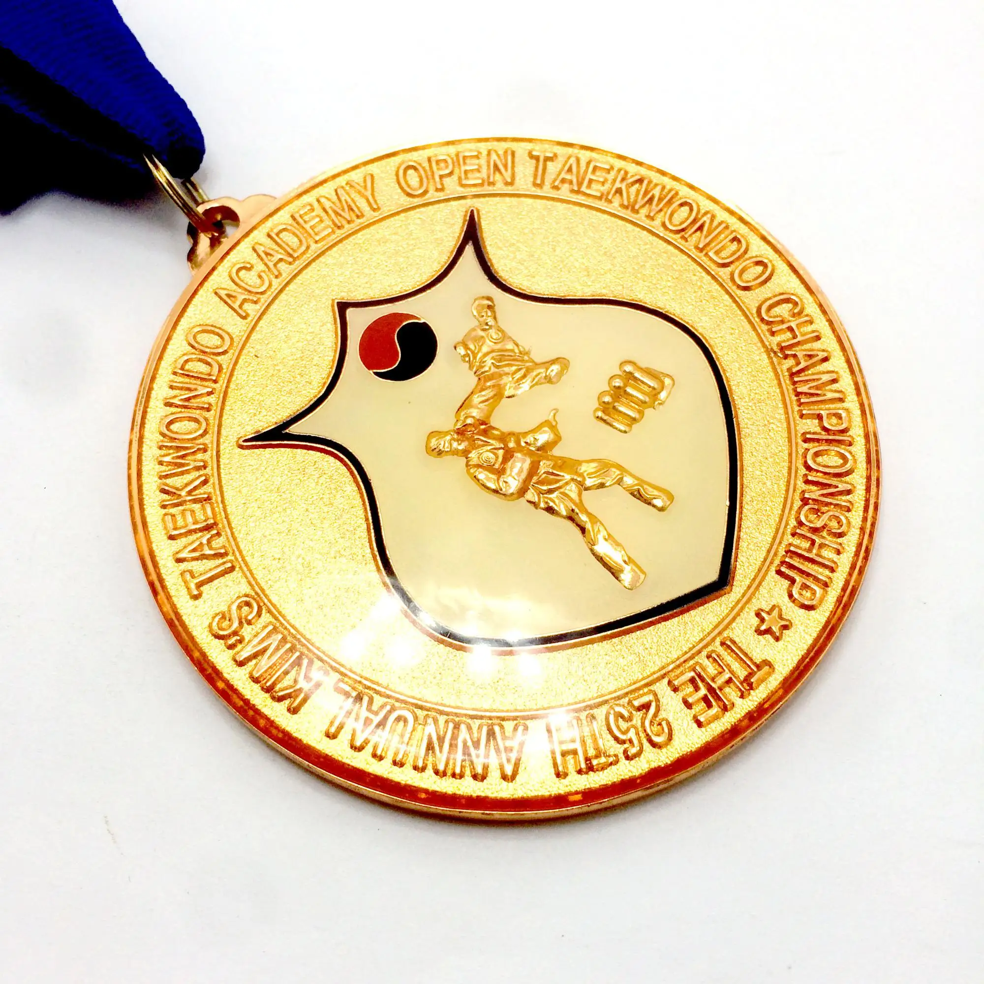 Wholesale Sport Taekwondo Circular Gold Medal - Buy Sports Medal ...