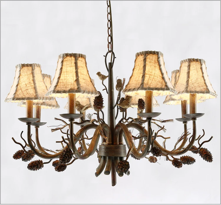 Antique Country Style Rustic Foyer Lighting For Lodge Cabin Lighting ...
