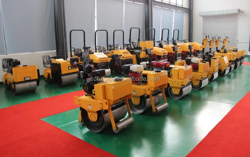 FURD Double Drum Walk Behind Roller - Efficient Soil Compactor