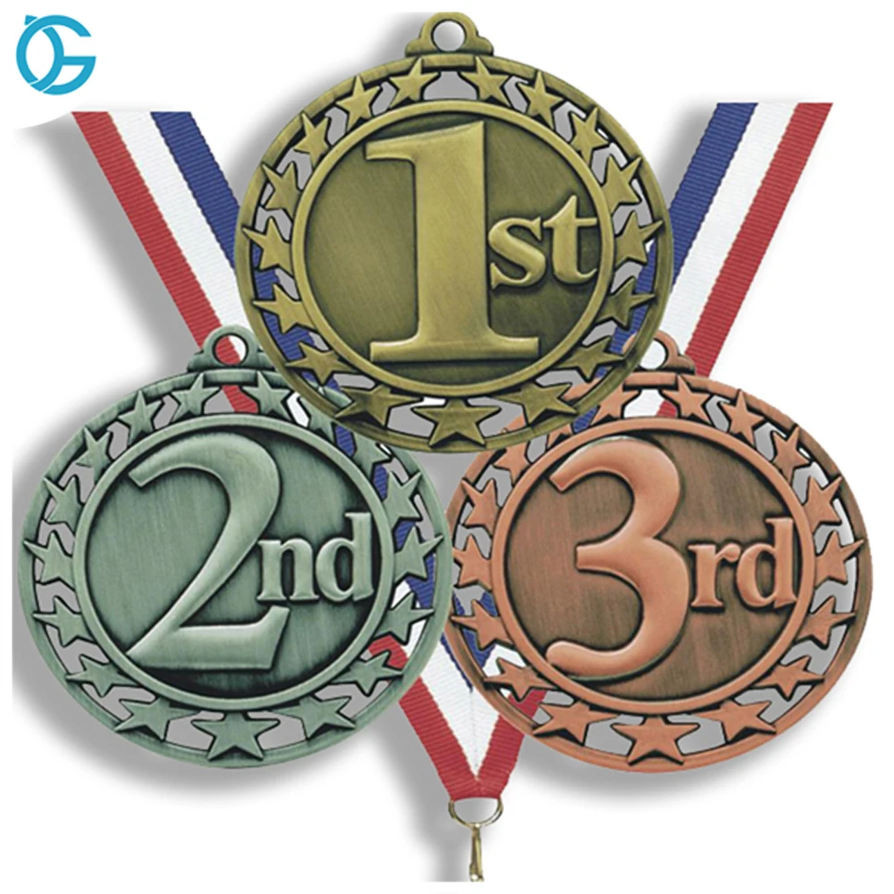 1st 2nd 3rd Place Medals
