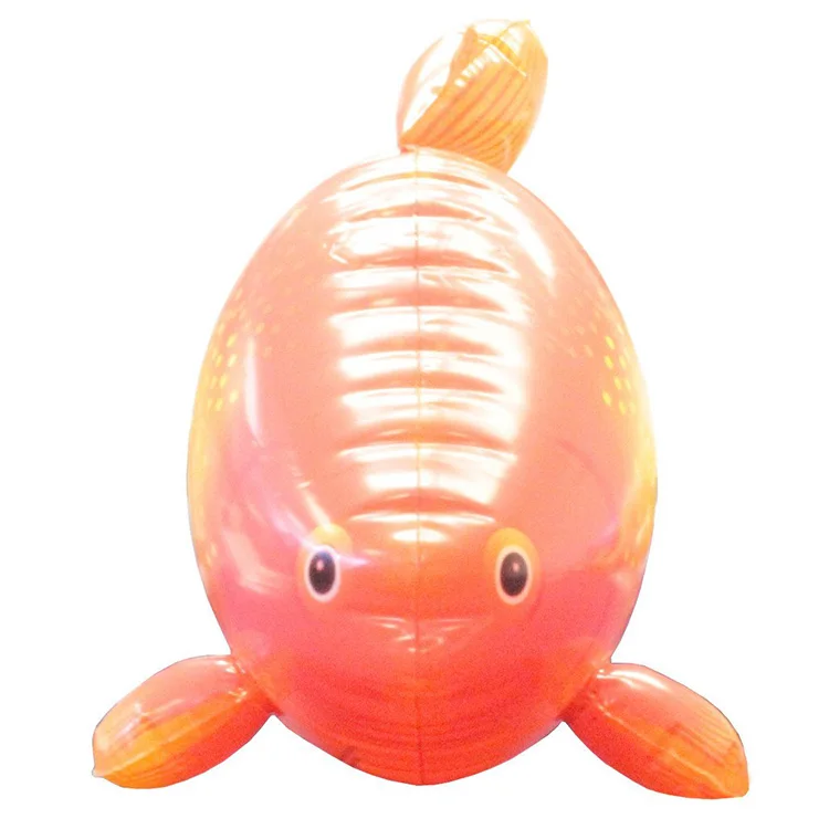 Eco-friendly Vinyl Large Inflatable Goldfish Balloon Toys For Kids ...