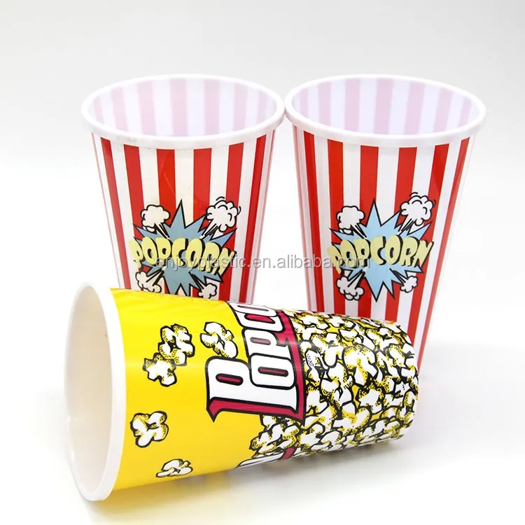 Large Plastic Popcorn Boxes Fried Chicken Bucket For Kfc - Buy Plastic ...