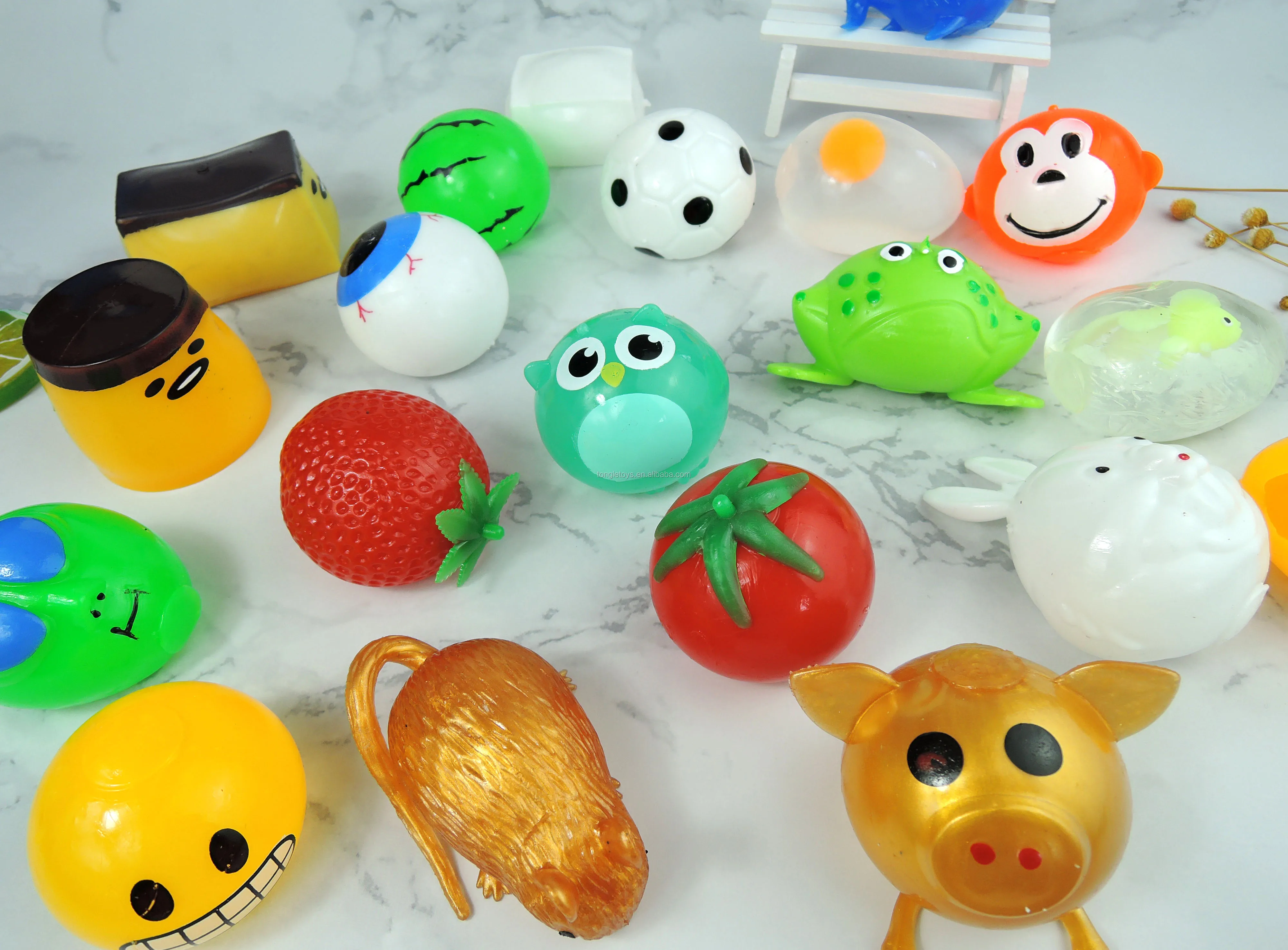 Sticky Animal Pig Splat Balls - Fun Pressure Relief Toy