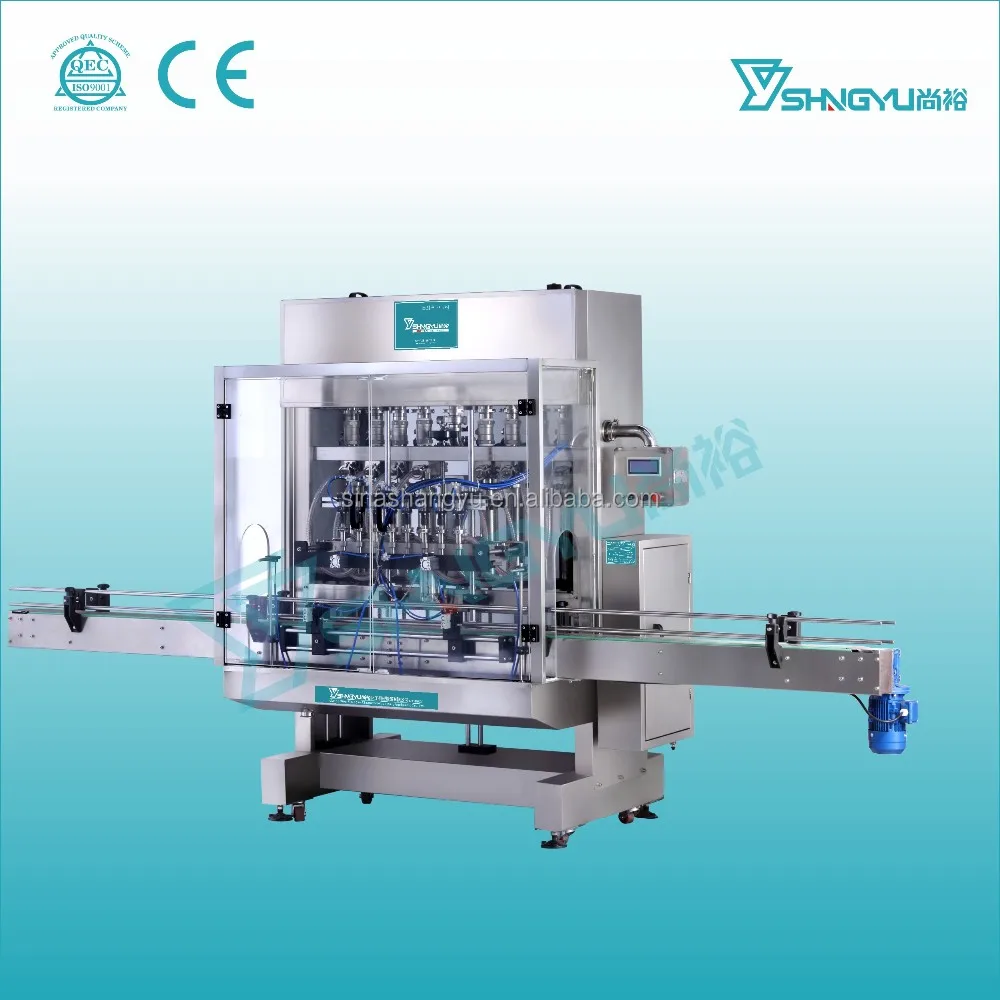 High Speed 6 Heads Full Automatic Liquid Cosmetic Filling Machine - Buy ...