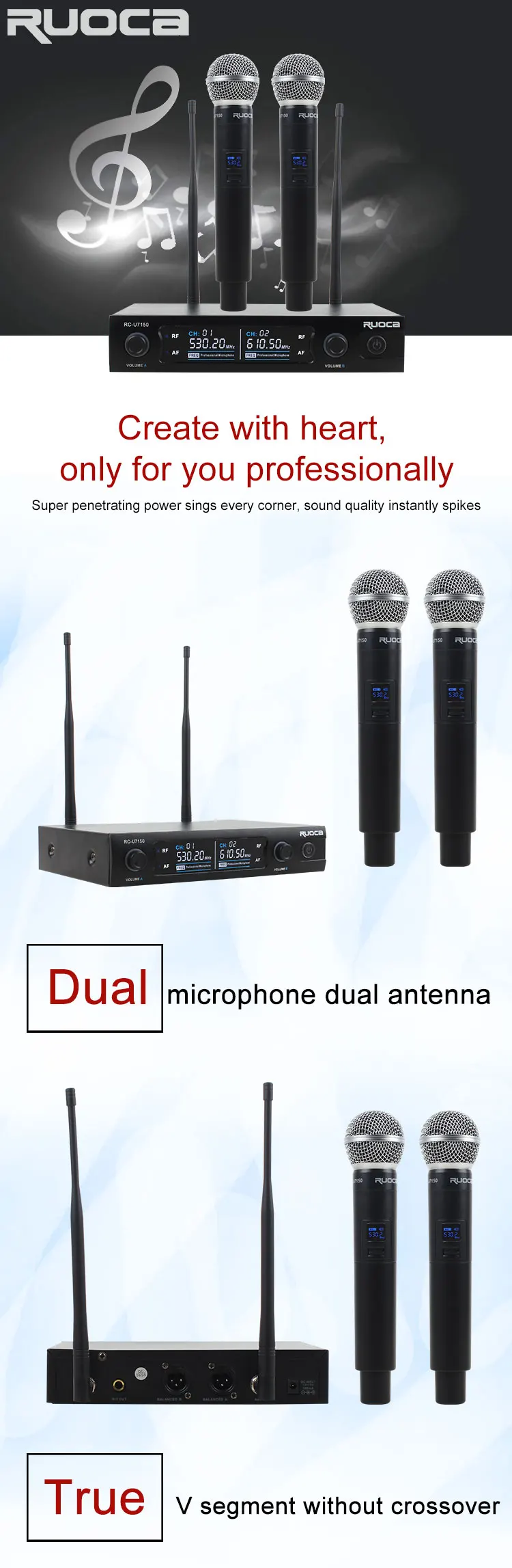 Magic Sing Along KTV Karaoke in Car Wireless Microphone