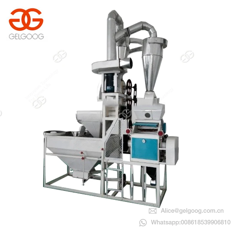 Commercial 5 Ton Per Day Wheat Powder Hammer Mill Corn Flour Grinding ...