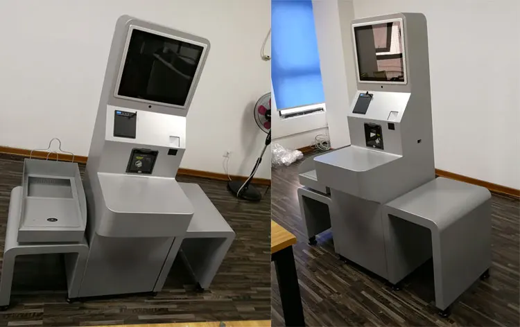 Hot Sell Self Service Cash Register Kiosk Zk-at300 - Buy Self Service ...