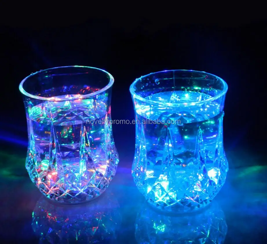 Promotional Plastic Color Changing Led Flashing Cup| Alibaba.com