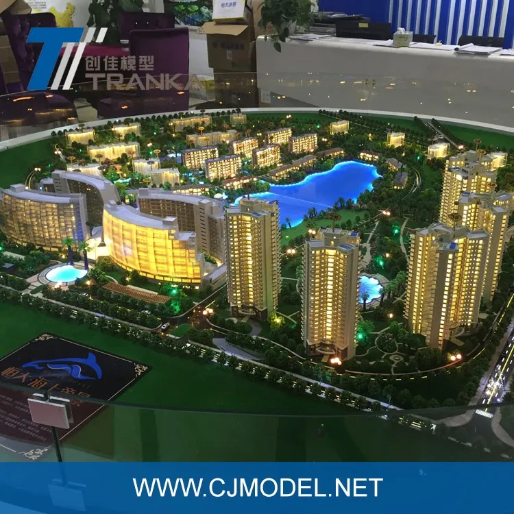 Professional Miniature Building Model / 3d Maquette Architectural Model ...