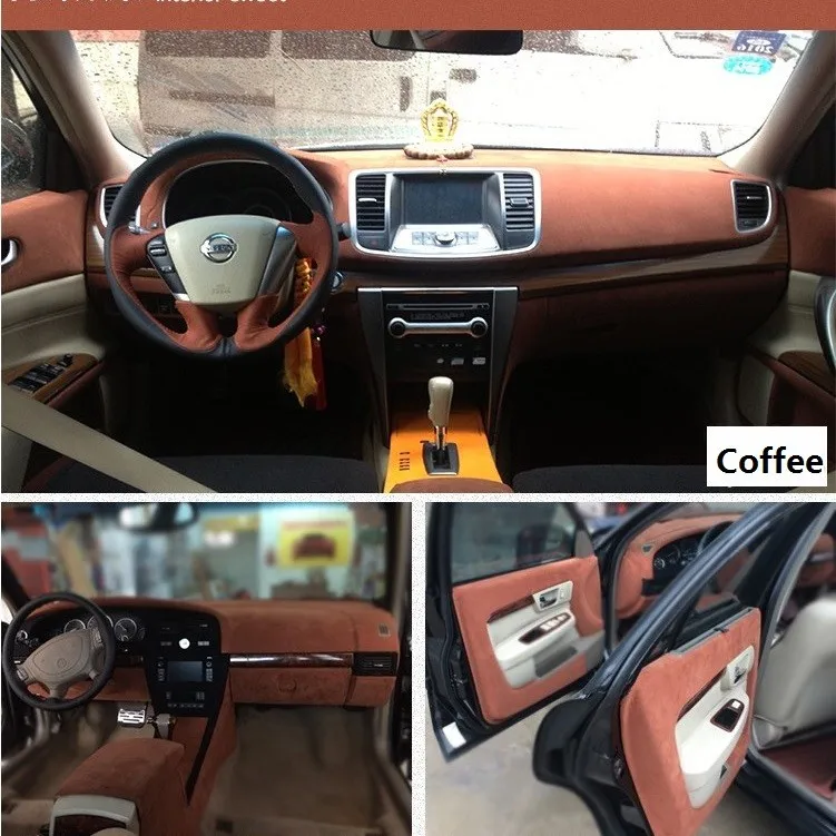 Velvet Fabric Film Suede Vinyl Wrap Paper Car Adhesive Automobiles ...