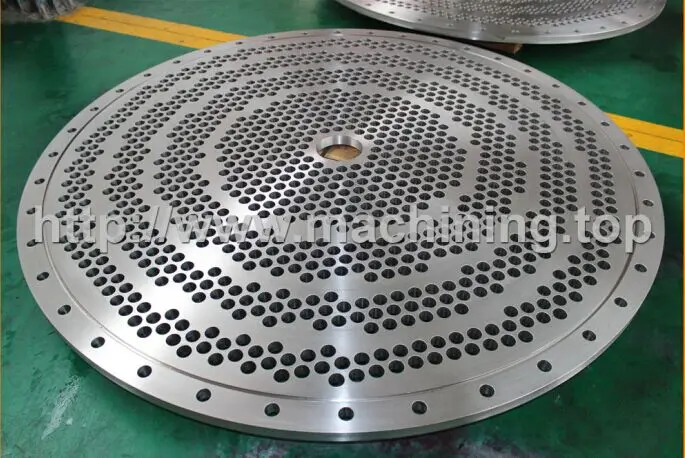 Cnc Machined A182 - Gr F.304 Deresonating Baffle For Heat Exchanger ...