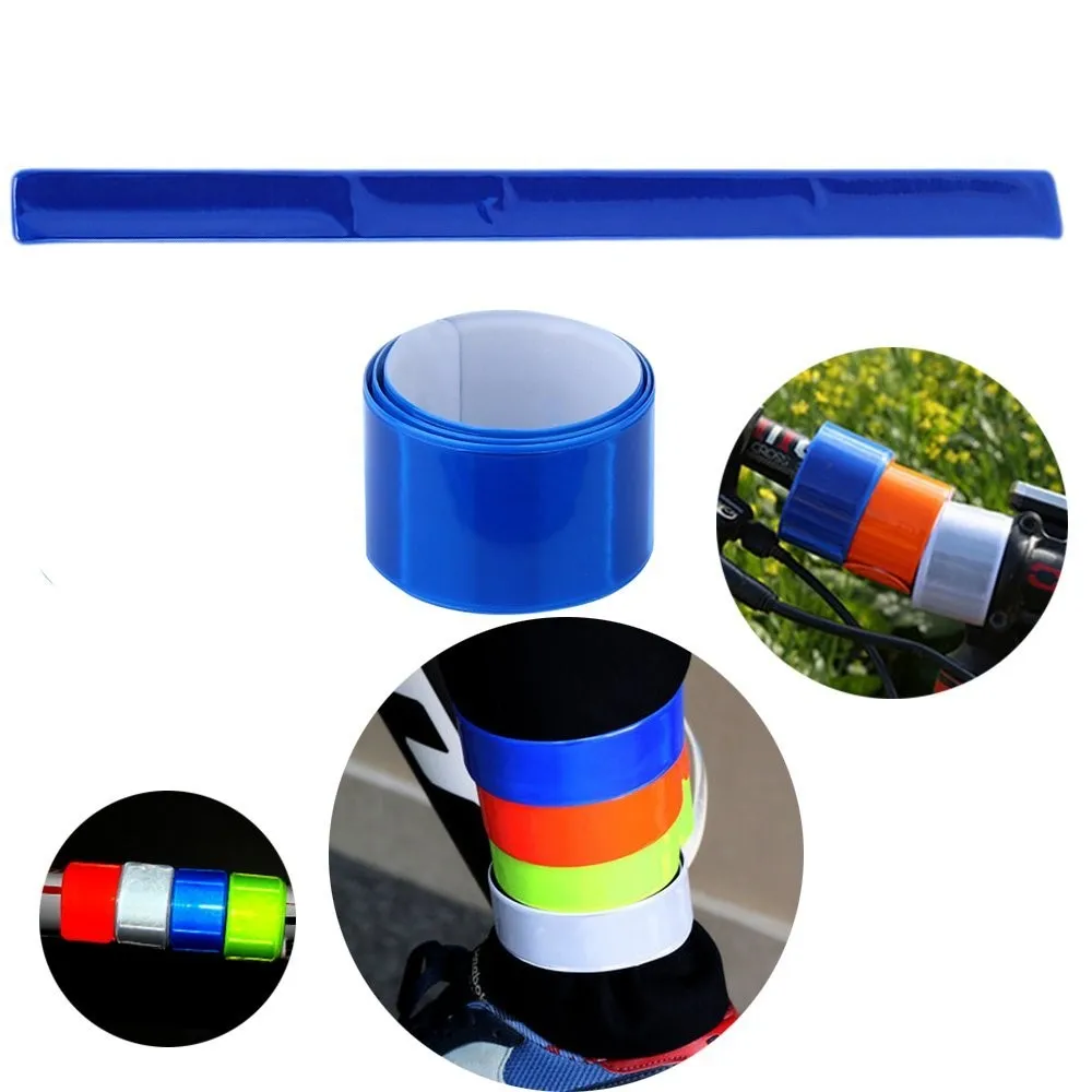 Promotional Custom Reflect Reflective Slap Wrap Wristband - Buy Reflect ...