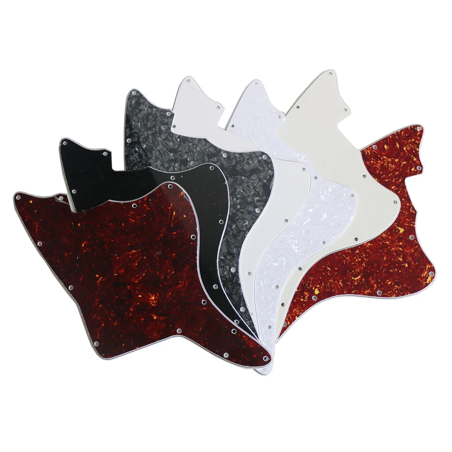 4ply Brown Tortoise J Bass Pickguard Blank Celluloid Material Guitar ...